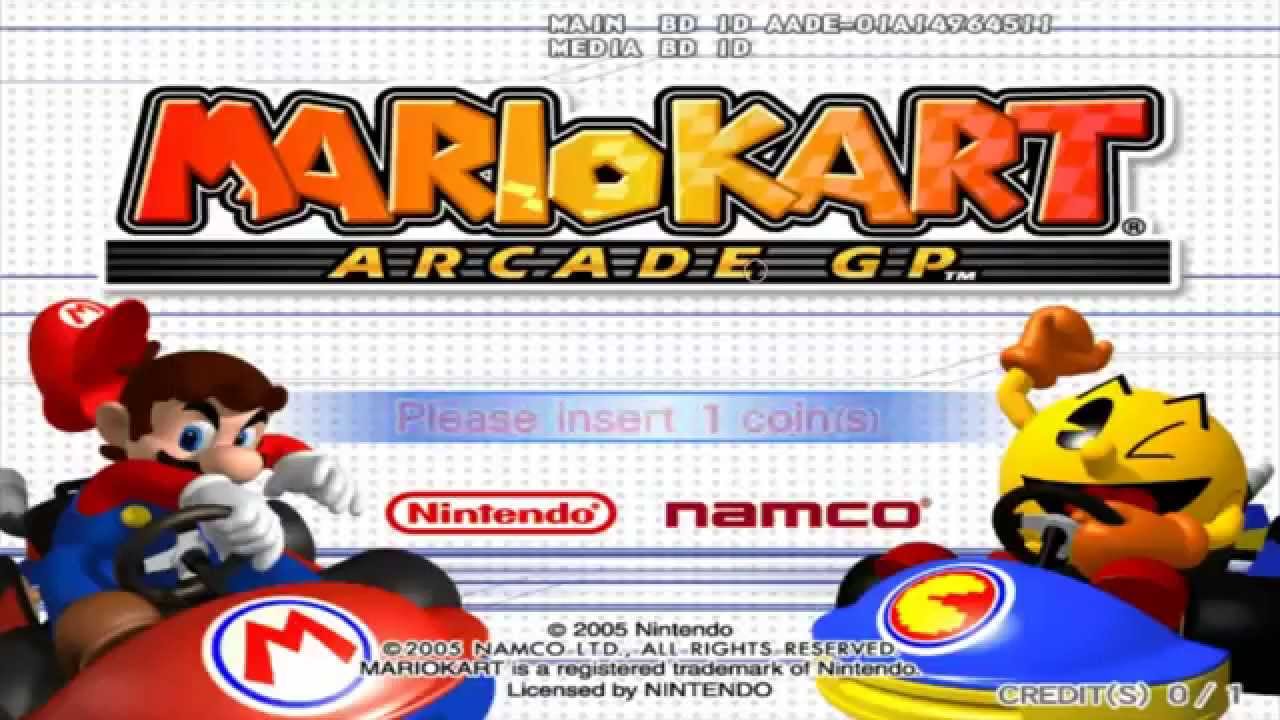 mario kart arcade gp 1 triforce 315 on pc win 7 - YouTube
