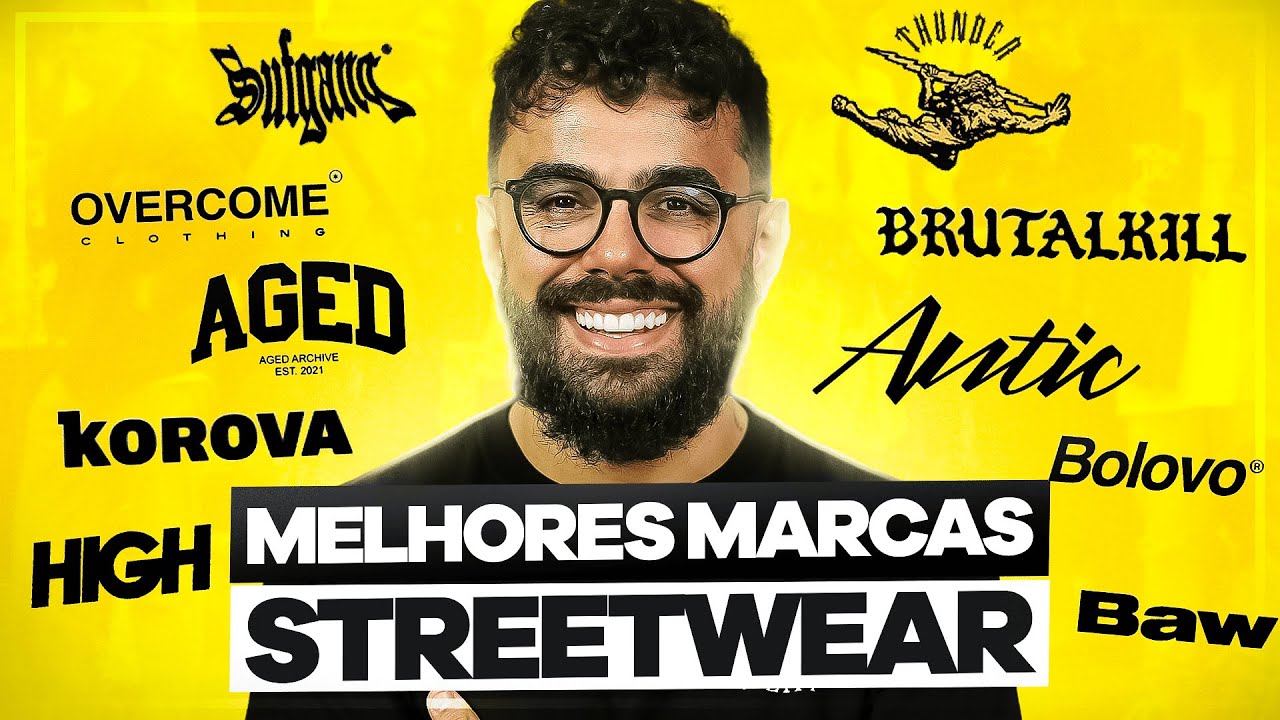 29 MARCAS de ROUPA MASCULINA de STREETWEAR | Moda Masculina 2024 - YouTube