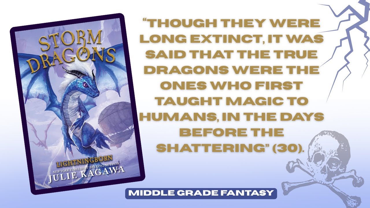 Book Review for Storm Dragons: Lightning Born by Kagawa (middle grade ...