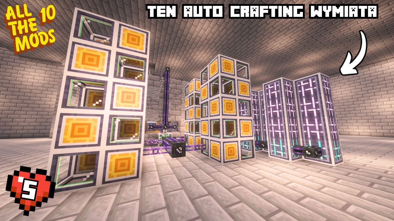 SZYBKI AUTO CRAFTING Z AE2 | ALLTHEMODS10 #5 - YouTube