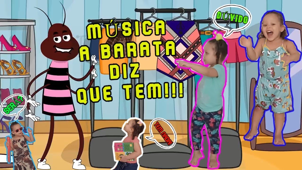 A Barata Diz Que Tem - Música Infantil da Baratinha - YouTube