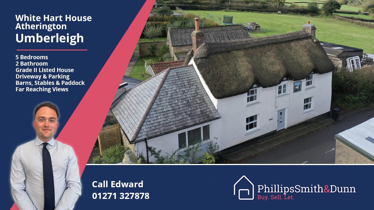 White Hart House, Atherington, Umberleigh - YouTube