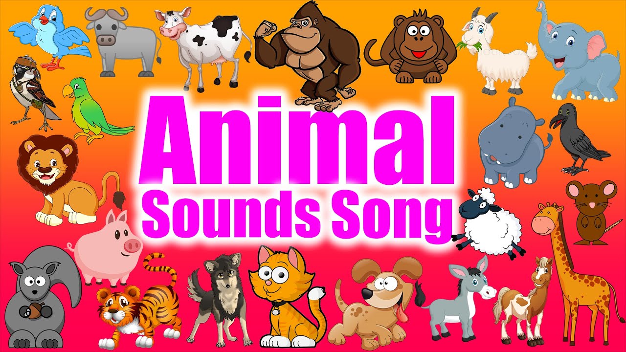 Animal Sounds Song | Nursery Rhymes for Babies | LittleKidsTV - YouTube