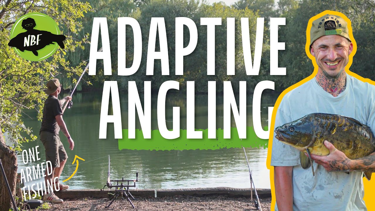 Could you fish with just one arm?? | Adaptive Carp Fishing - YouTube