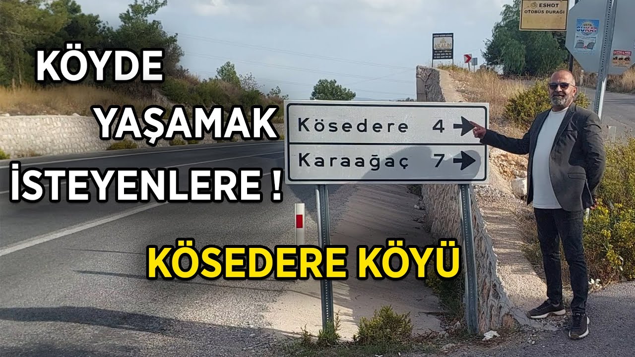 Bol Oksijenli KÖY HAYATI Yaşamak İstiyorsanız Karaburun Kösedere Köy ...