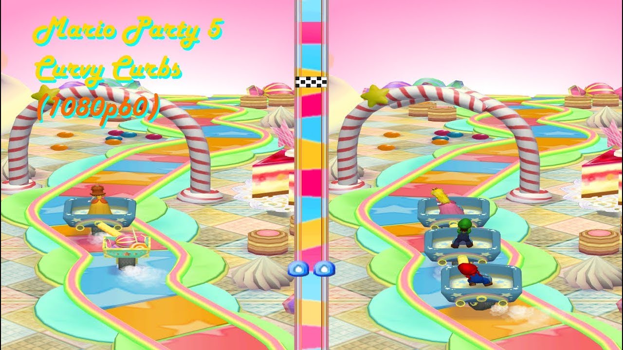Mario Party 5 - Princess Daisy In Curvy Curbs - YouTube