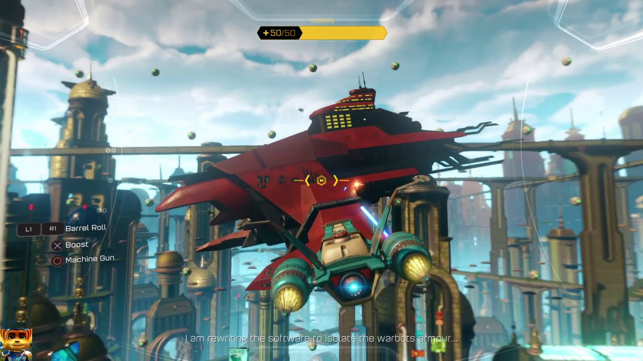 Ratchet & Clank flying ship for 1st time - YouTube