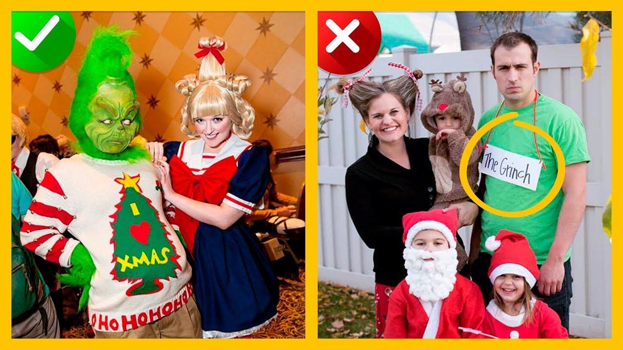 Los 15 PEORES DISFRACES DE PERSONAJES DE NAVIDAD - YouTube