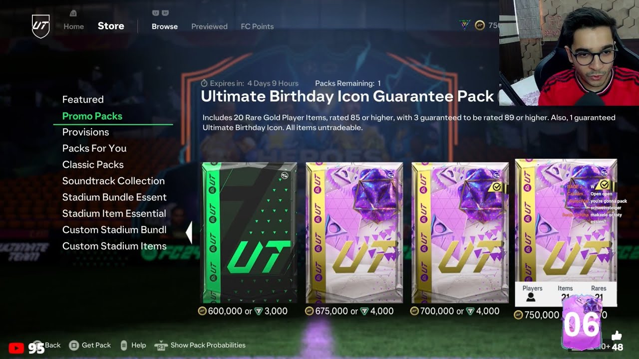 I Opened the 750K ULTIMATE BIRTHDAY ICON Pack And Got... - YouTube