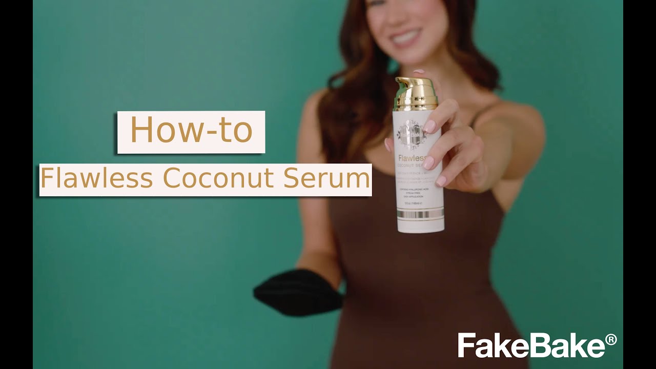 How-To Fake Bake® - Flawless® Coconut Serum - YouTube