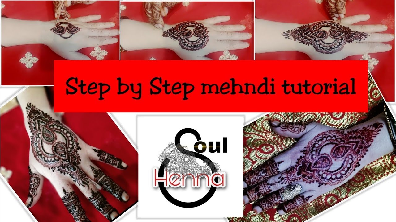 Special Eid mehndi tutorial By Al Henna Soul's official 2023.beautiful ...