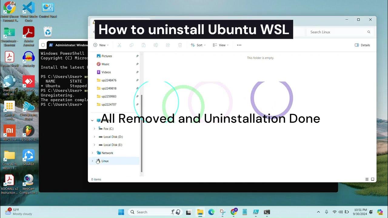 How to Uninstall Ubuntu WSL on Windows 10/11 | Step-by-Step Guide - YouTube