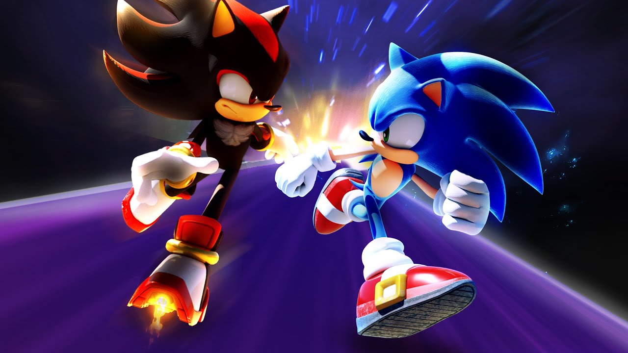 Modern Sonic VS. Shadow is looking Great!! - YouTube