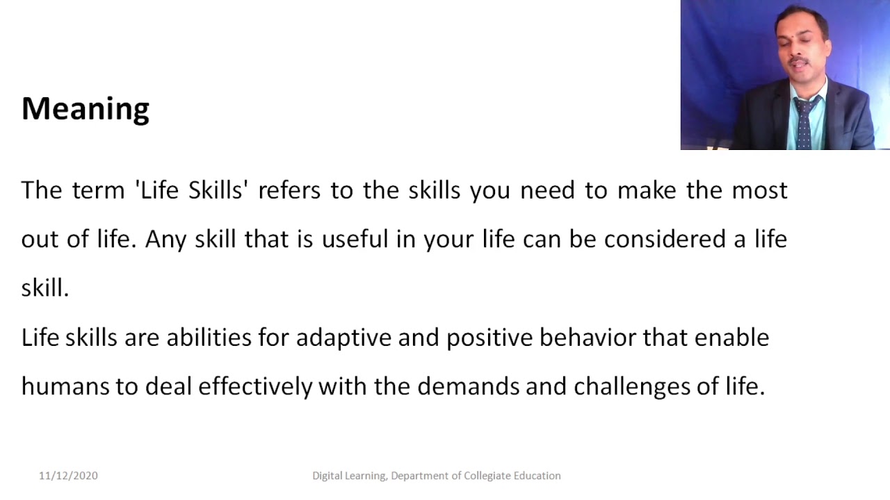 Introduction to Life Skills - YouTube