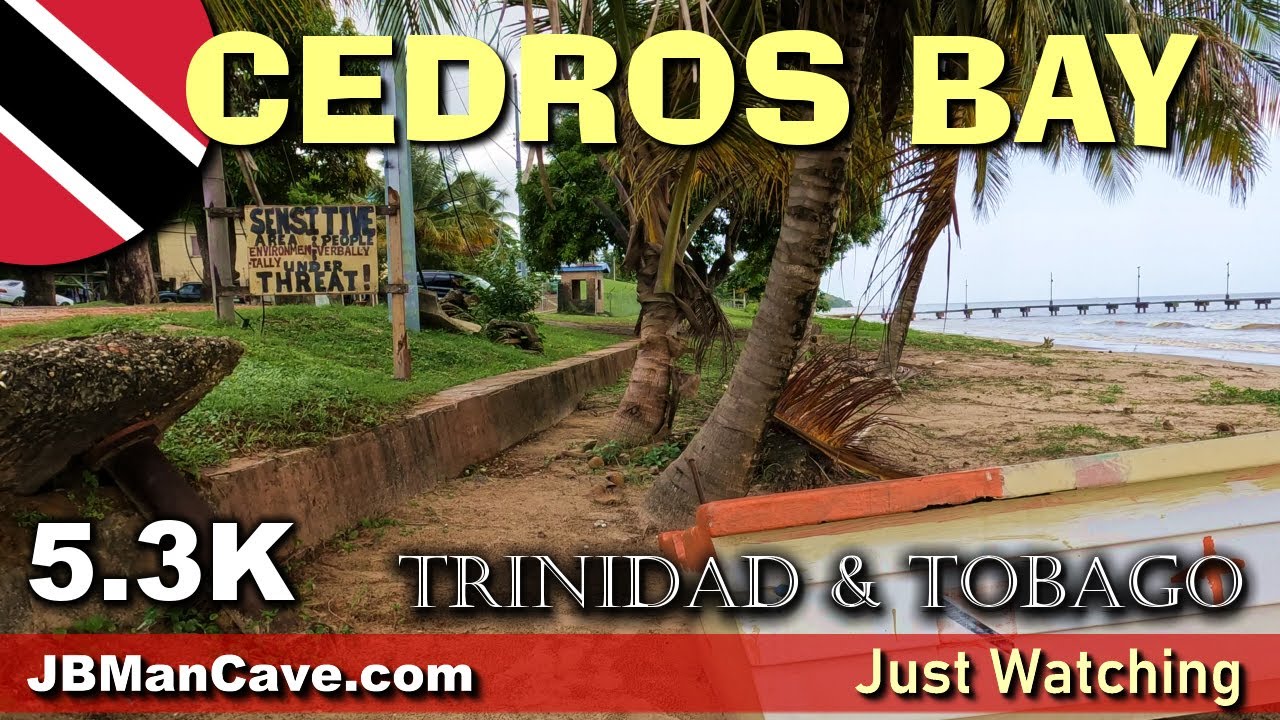 CEDROS BAY Bonasse Trinidad and Tobago Caribbean JBorde.com - YouTube