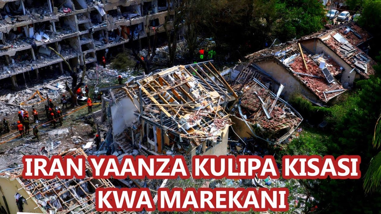 BREAKING: KIMENUKA IRAN YALIPA KISASI KWA KUISHAMBULIA ISRAEL, SASA ...