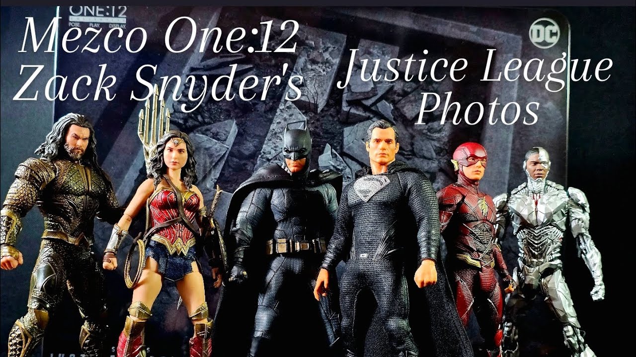 Mezco One:12 Zack Snyder's Justice League 3 Pack Photos And Size ...