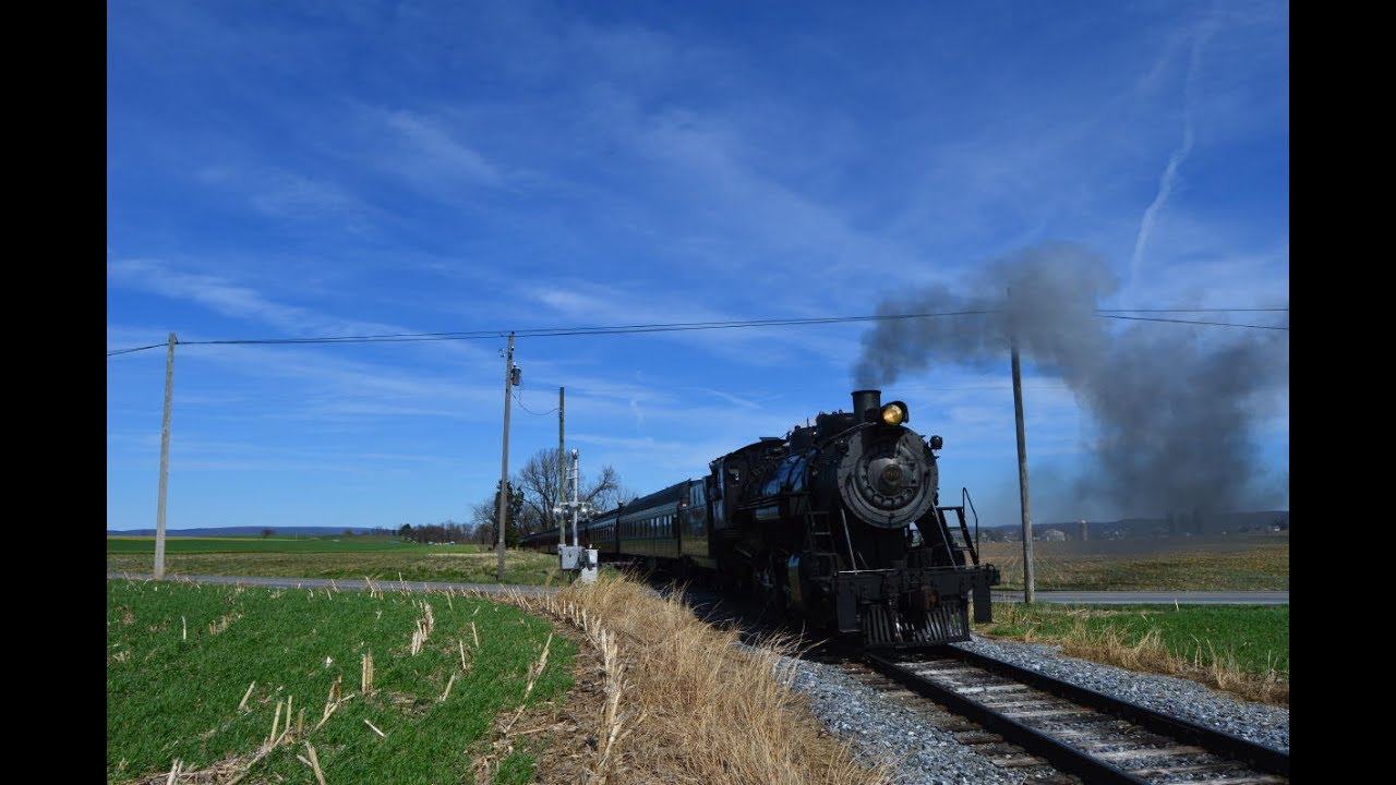 Early Spring on the Strasburg Railroad - YouTube