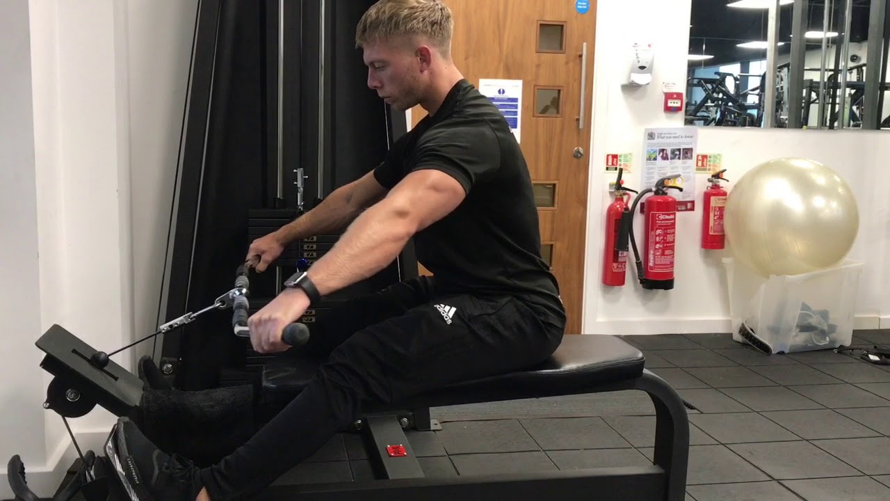 FMI Wide Overhand Low Row - YouTube
