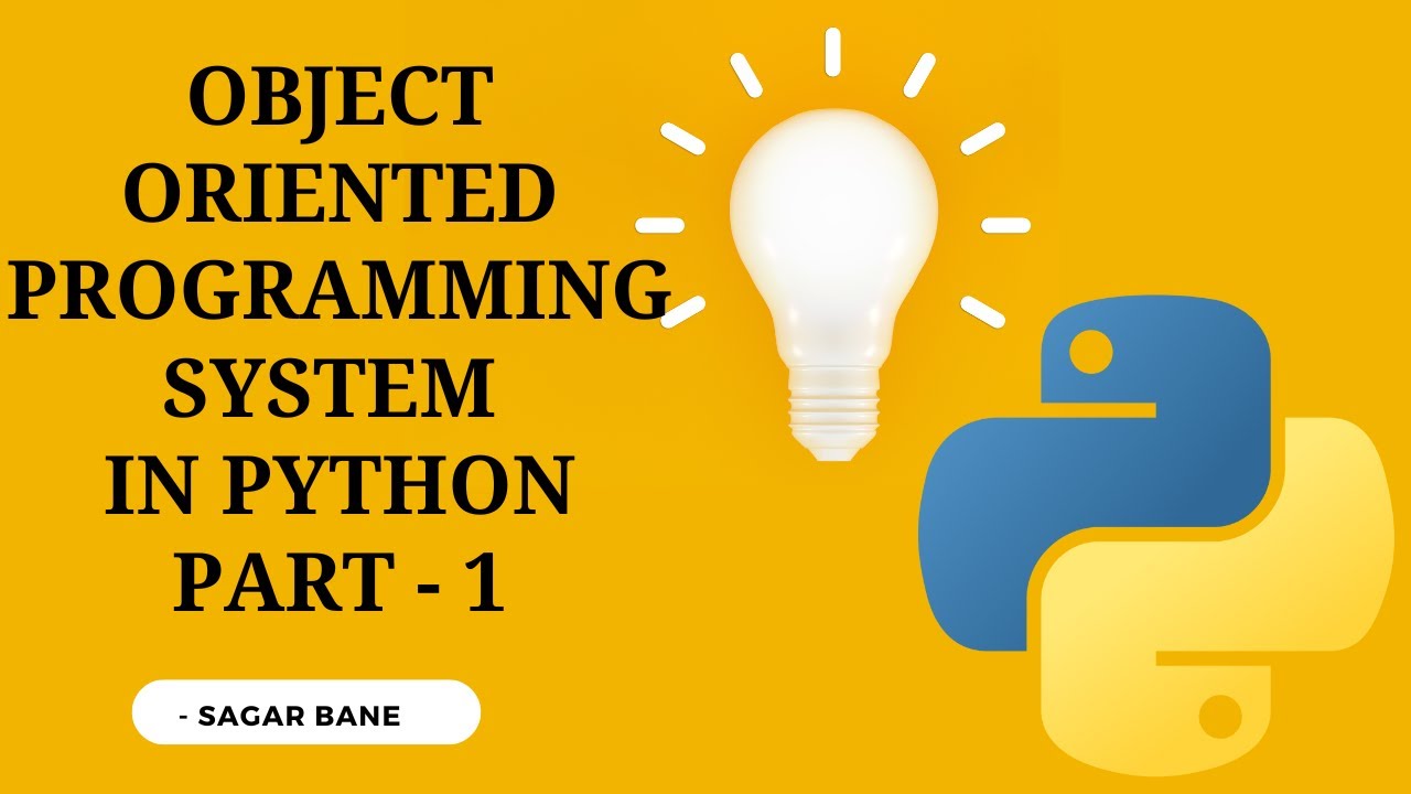Object Oriented Programming Oops An Introduction Python Tutorial 2432