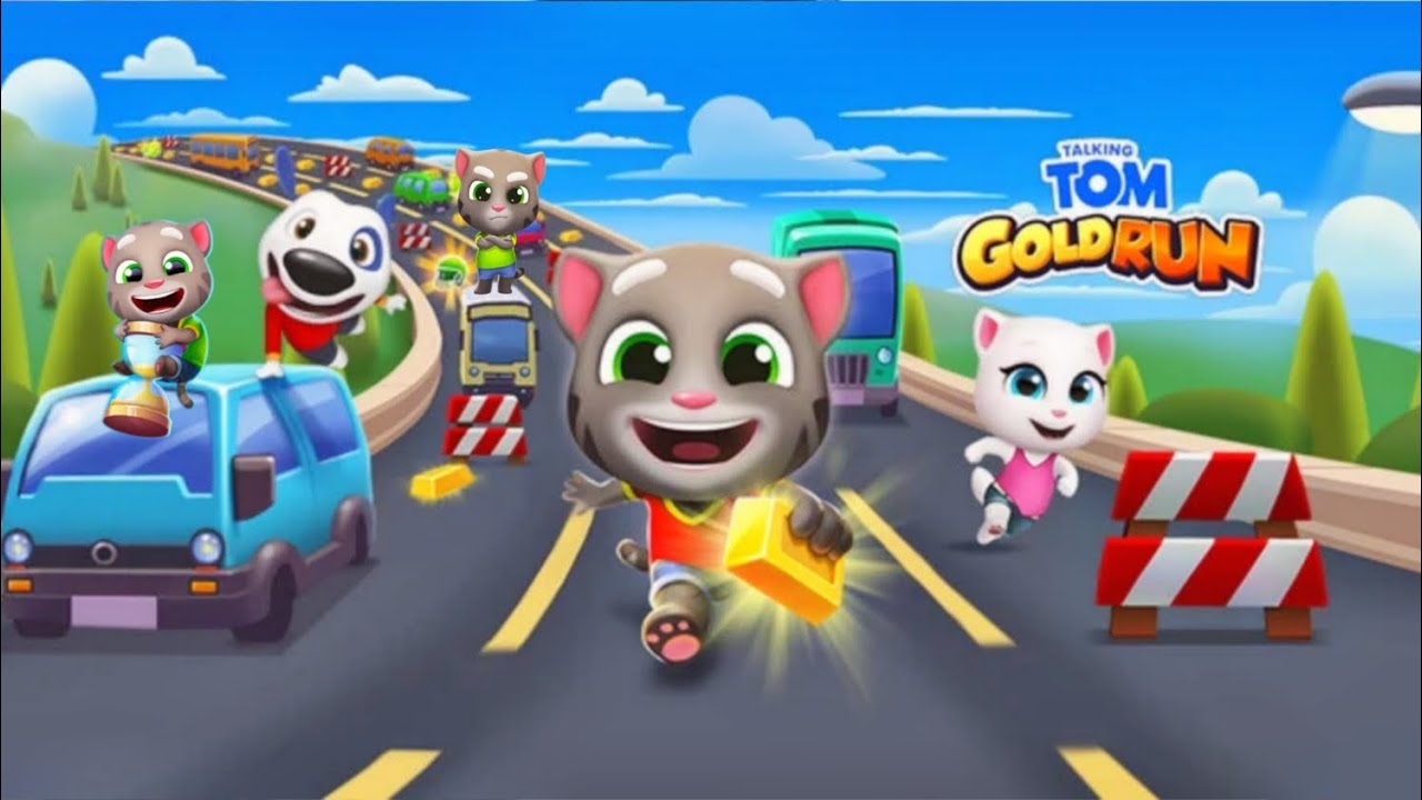 Last Part Talking Tom Gold Run In World Record - YouTube