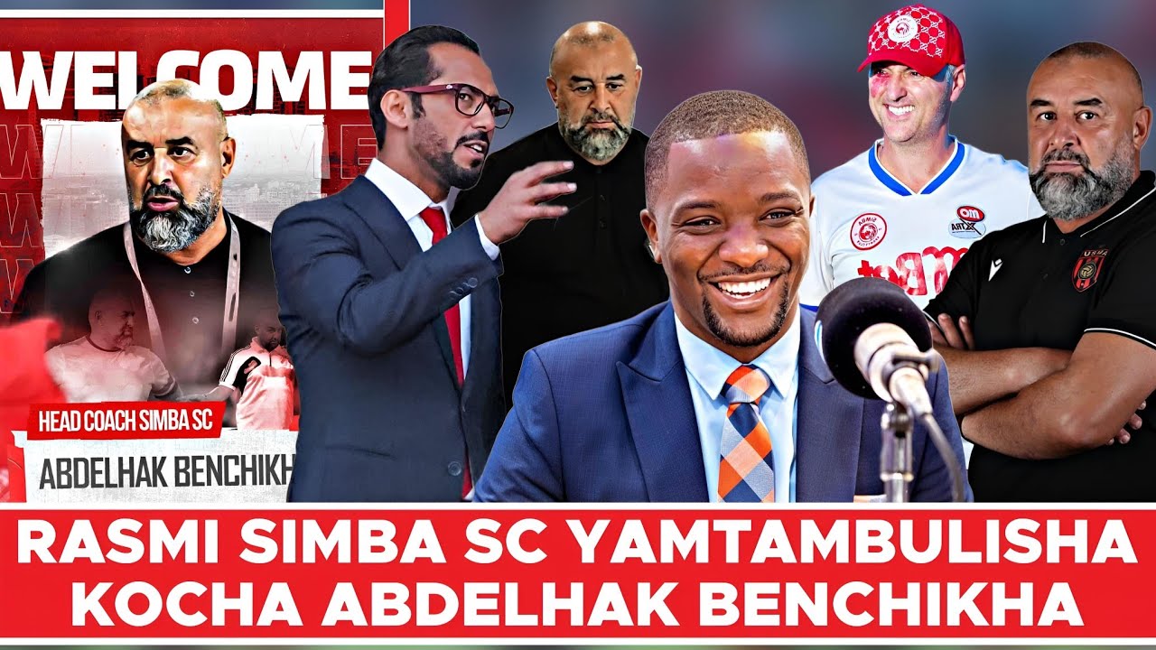 Rasmi! Tazama Simba Walivyomtambulisha Kocha ABDELHAK BENCHIKHA Kutoka ...