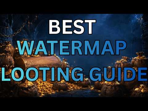 How I got RICH in SSF with Watermap (25 Coin bags +1 Chest) Best Looting Guide | Dark and Darker