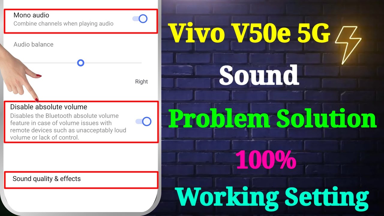 Vivo V50e 5G Sound Problem | Vivo V50e 5G Volume Problem | How to ...