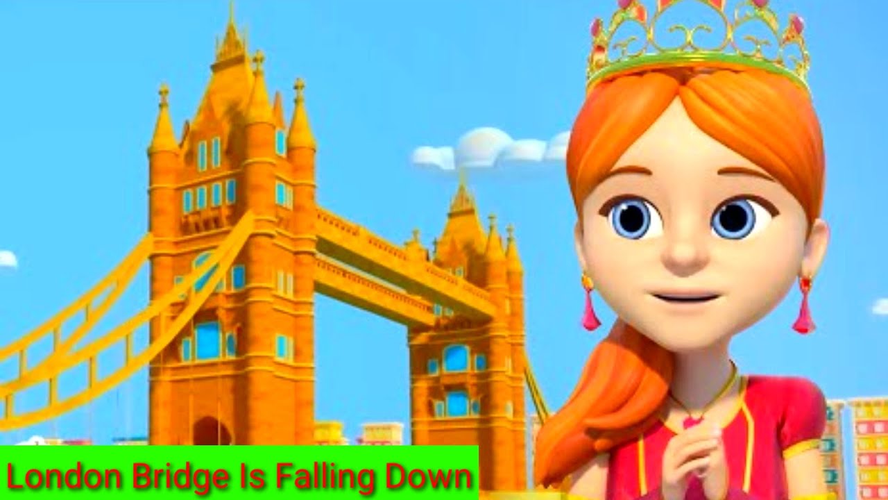 London Bridge Is Falling Down|Nursery Rhymes|Kids songs|babies song ...