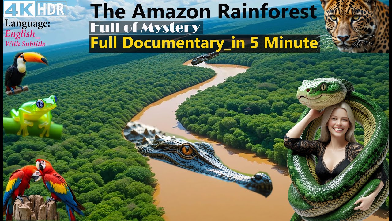 Amazing Wildlife of Amazon_ The Lungs of the Earth | Amazon Documentary ...