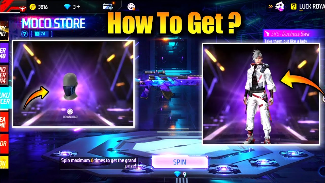 29 May New Moco Store Free Fire| How To Claim Moco Store Bundle| New ...