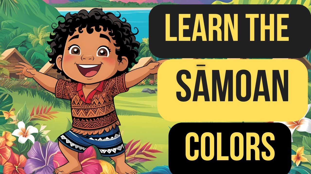 Learn the Colors in Samoan. - YouTube