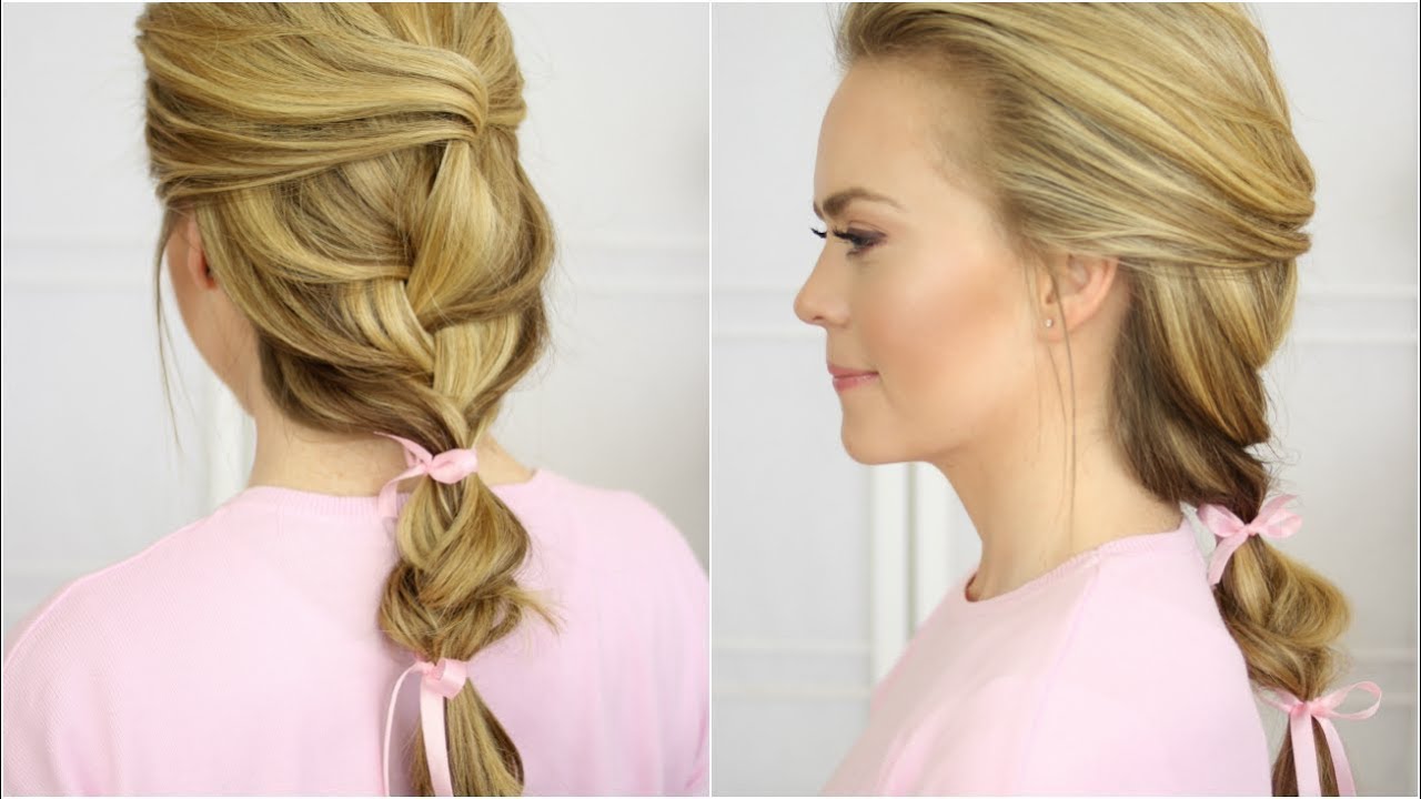 Fancy French Braid - YouTube
