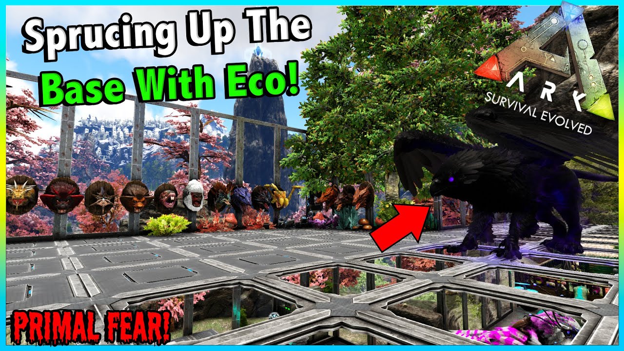 MAKING THE BASE LOOK PRETTY AND FARMING UP THAT BOSS ESSENCE!! || ARK ...