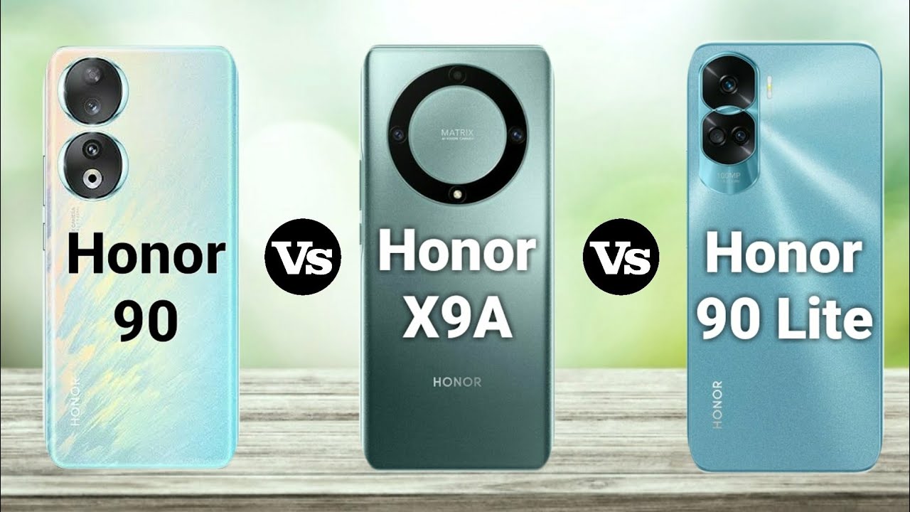 Honor 90 Vs Honor X9A Vs Honor 90 Lite | Full Comparison | SB Tech ...