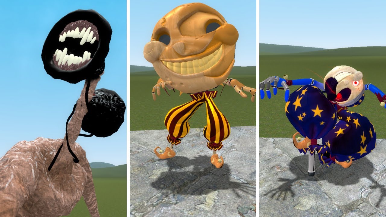 New Sun And Moondrop Daycare Attendants Siren Head In Garrys Mod