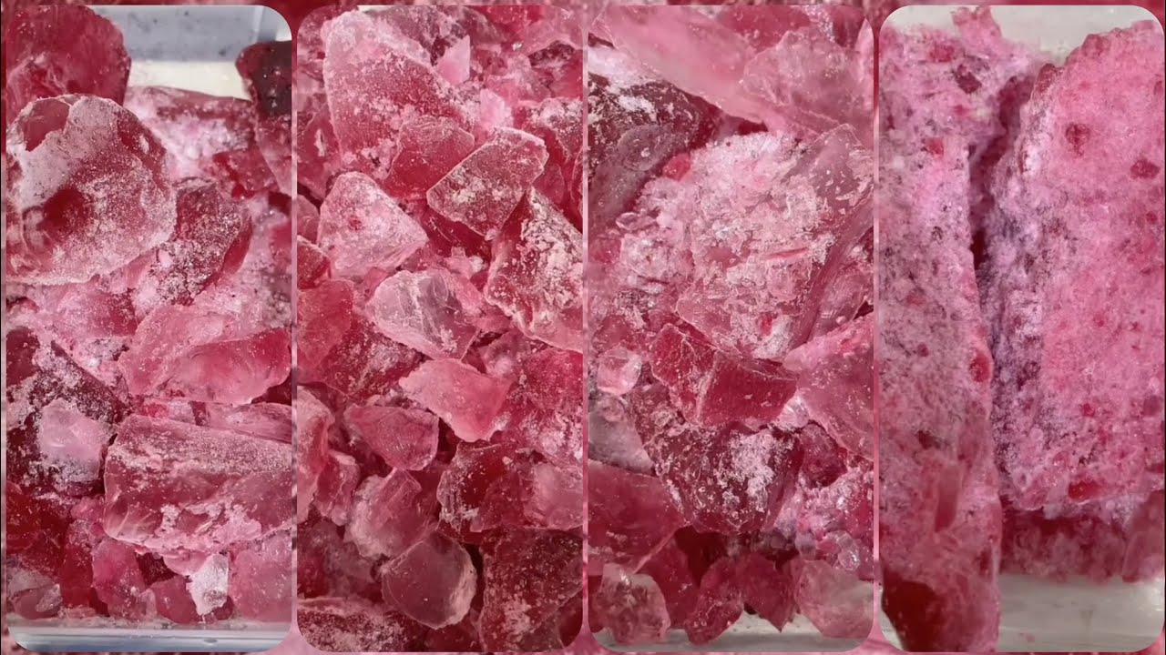 SOLO | REFROZEN CRUSHED RED ICE | HARD ICE | CRUNCHY - YouTube