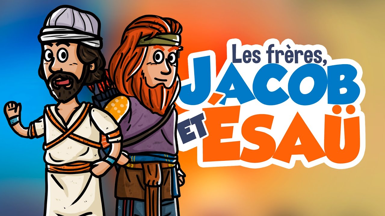 Les frères Jacob et Ésaü 👨🏻‍🦰👨🏻🥣 | Histoires bibliques | Ma Première ...