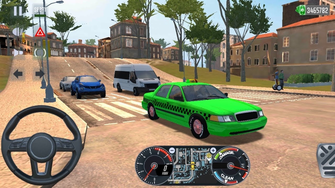 Taxi SIM 2020 | Ford Crown Victoria Car Simulator Driving Rome City ...