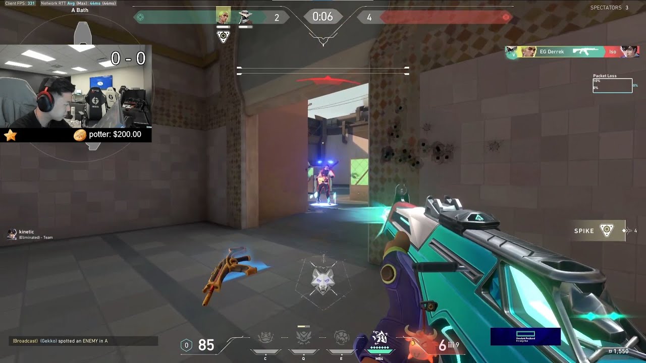 ACE! BIND! MVP! 25+ KILLS! GEKKO! EG DERREK GEKKO VALORANT RANKED GAMEPLAY [Full Match VOD ...