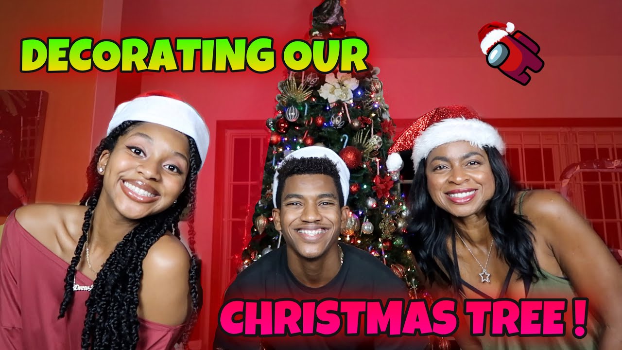 Decorating Our Christmas Tree Vlogmas Day 1 Youtube