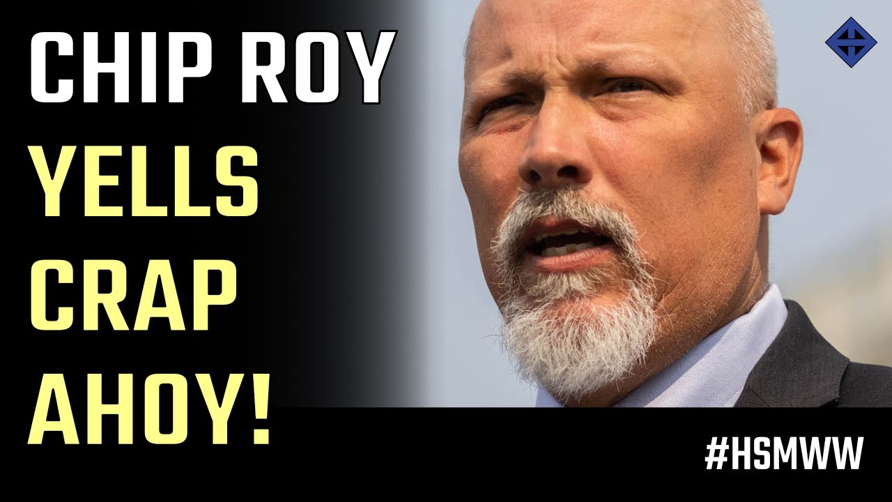 MAGA's political B.S. artist Chip Roy moans & groans on the floor but ...