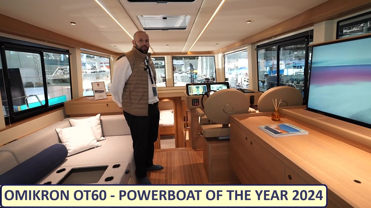 A motor yacht that feels like a sailboat - OMIKRON OT60 model 2024 ...