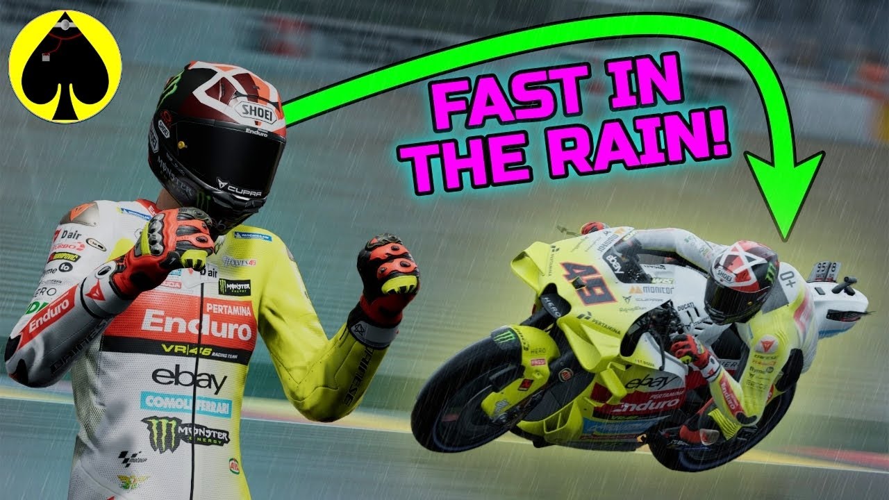 How to Master riding in the RAIN in MotoGP 24!! - YouTube