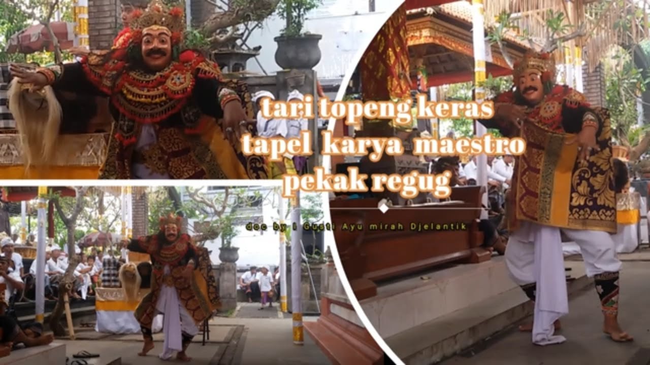 tari topeng keras topeng karya pekak regug - YouTube