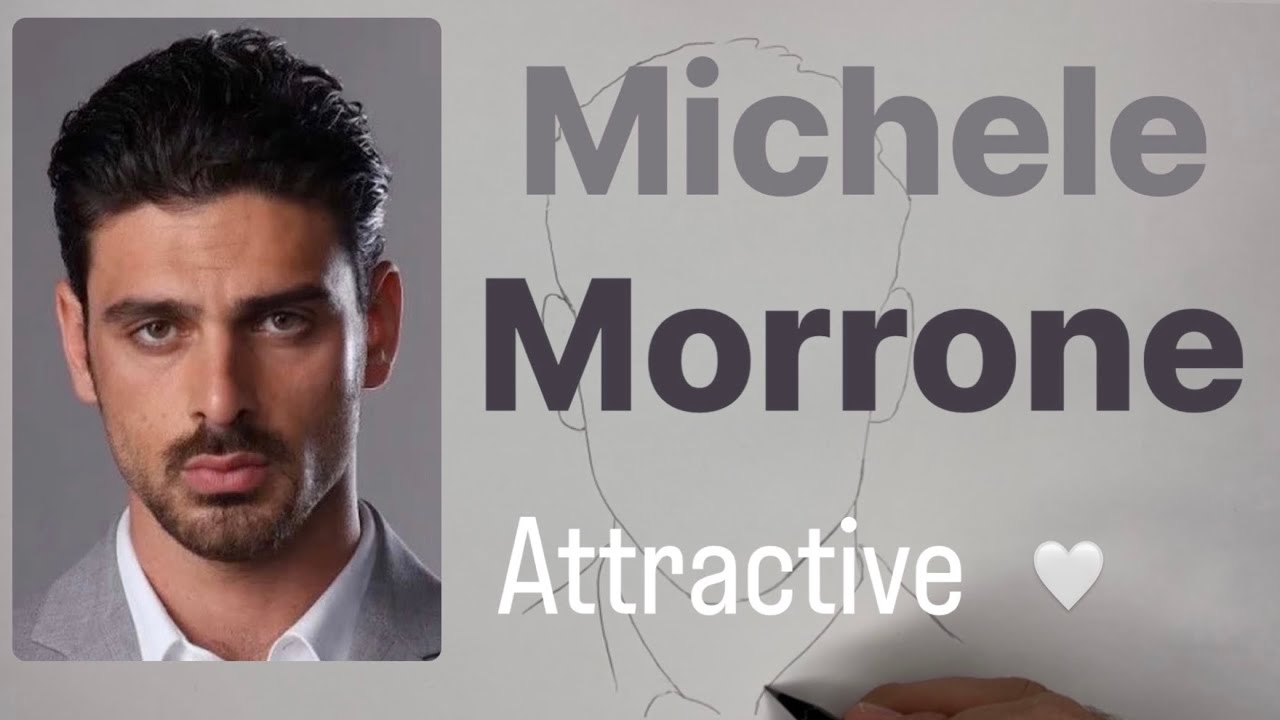 How To Draw Michele Morrone | Attractive Actor in 365 Days - YouTube