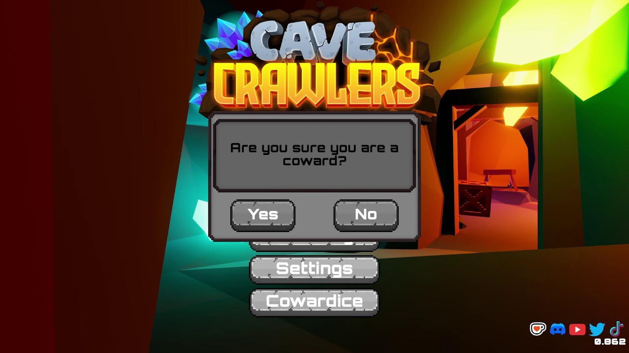 playing some CAVE CRAWLERS, what happens in the caves stays in the ...