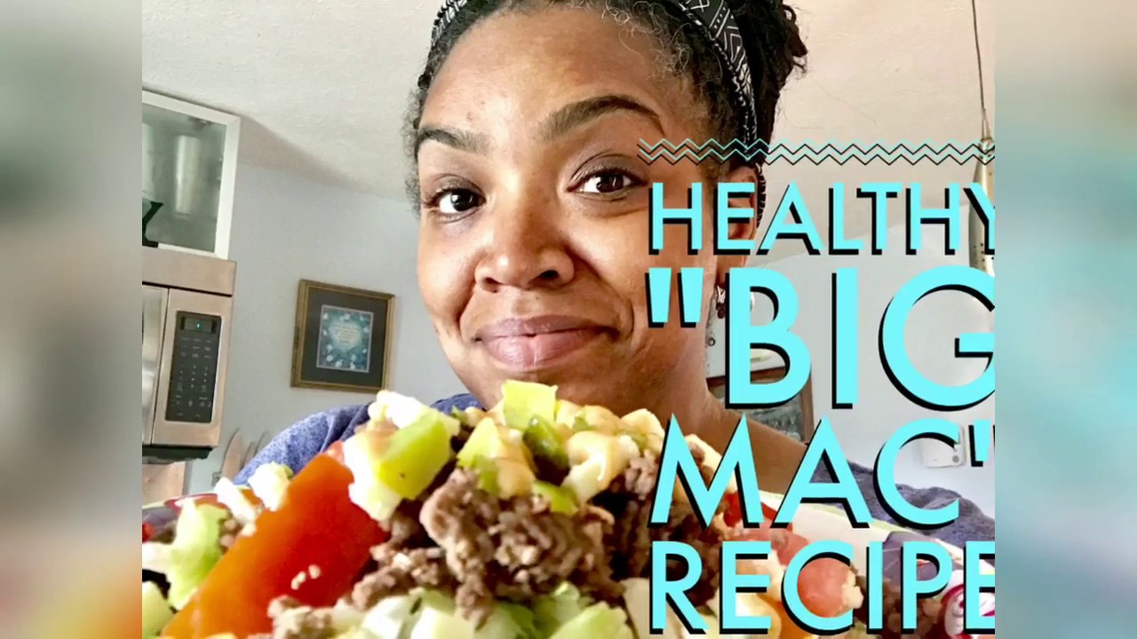 Healthy "Big Mac" Recipe - YouTube