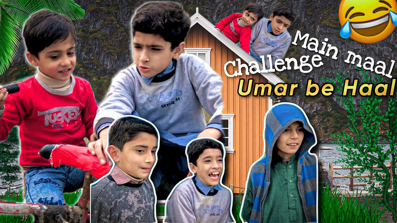UMAR saying Yes for 24 hours | funny challenge | Pashto funny vedio by ...