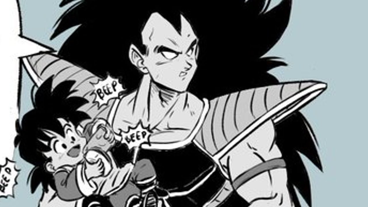 Raditz is a GOOD UNCLE?!?!?!?!?! | DBZ Comic Dub #shorts - YouTube